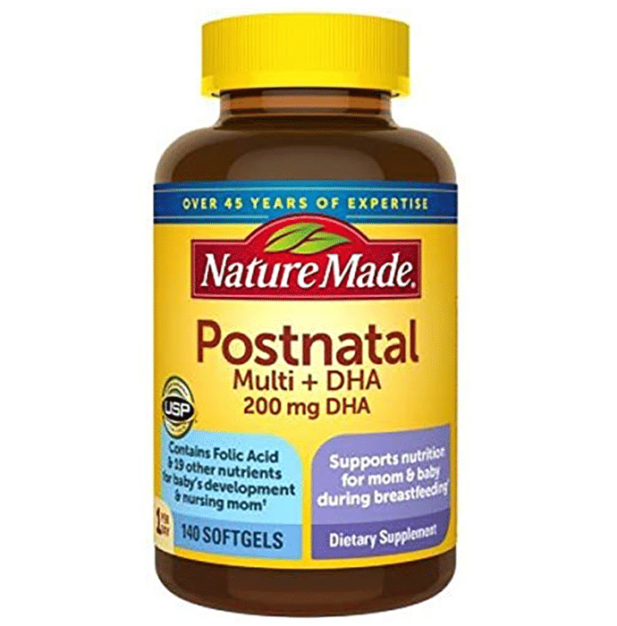 Nature Made Postnatal Multi + Dha 200mg Softgel - Rx1